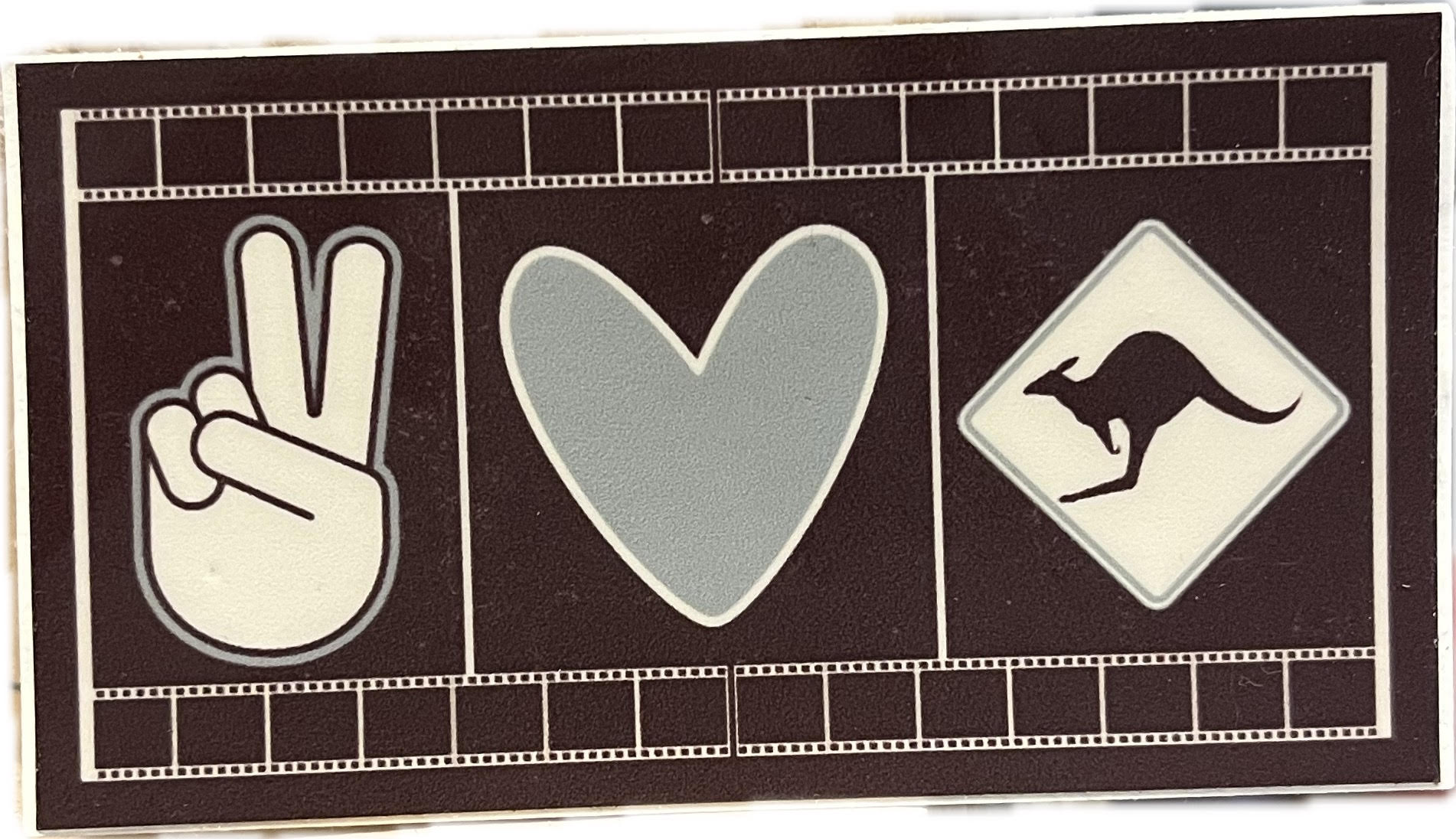 Peace, Love, Duncan Sticker